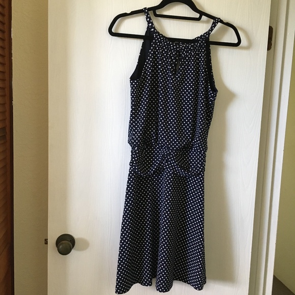 Enfocus Studio | Dresses | Enfocus Studio Black And White Polka Dot ...